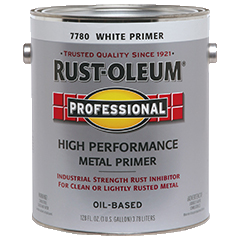 Professional White Clean Metal Primer Product Page