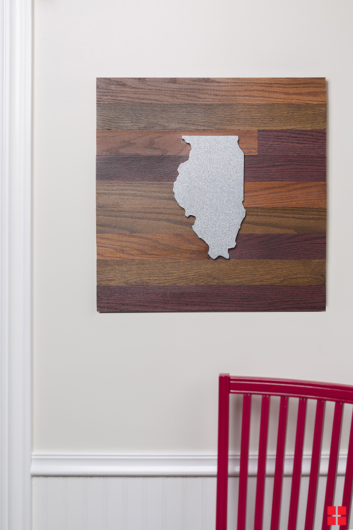 DIY State Wall Art