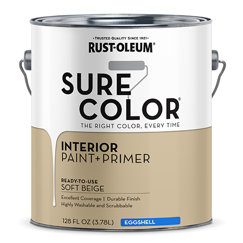 Sure Color Eggshell Paint | Rust-Oleum
