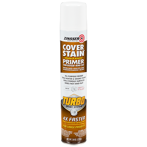 Cover Stain Primer with Turbo Spray System®