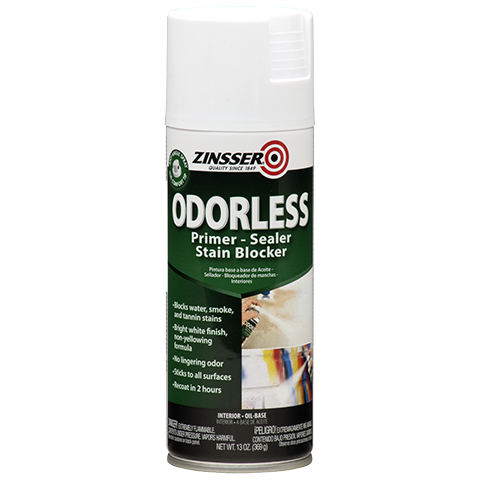 Zinsser® Odorless Oil-Base Stain Blocker Product Page