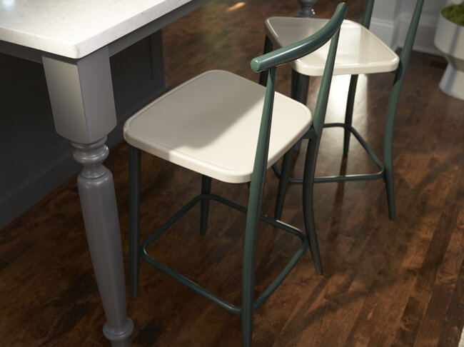 Spray Painted Kitchen Decor