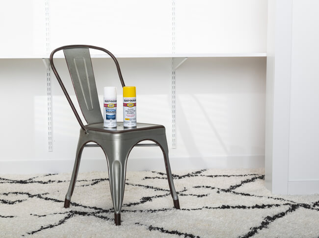 Painted Metal Chair | Rust-Oleum