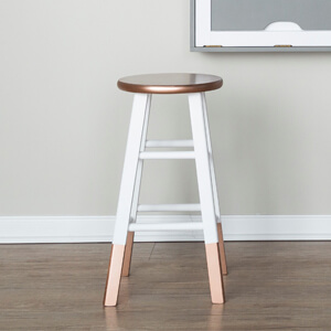 Dip-Dye Painted Stool | Rust-Oleum