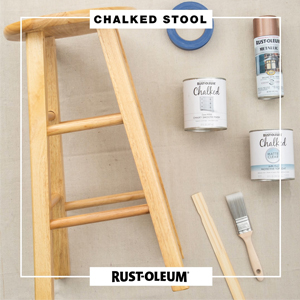 Dip-Dye Painted Stool | Rust-Oleum