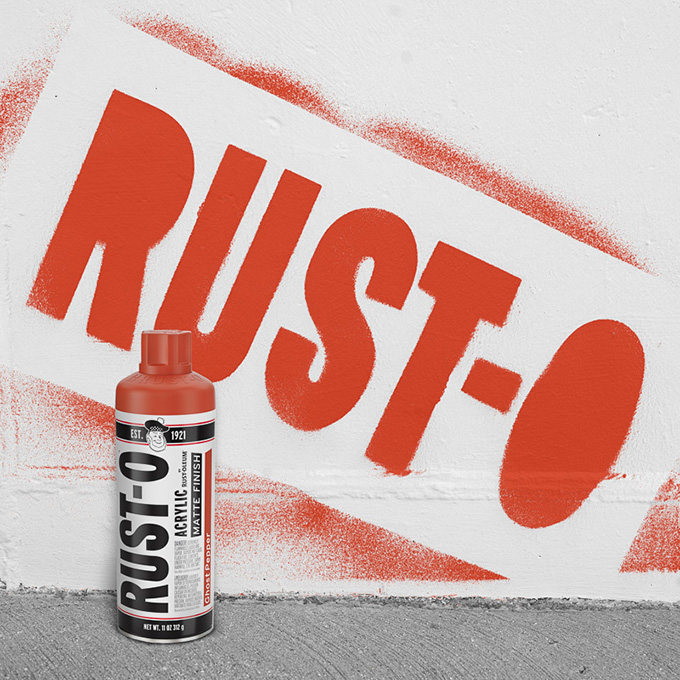 Rust-O: Spray Paint for Artists | Rust-Oleum