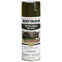 Stops Rust® Textured Metallic Spray Paint